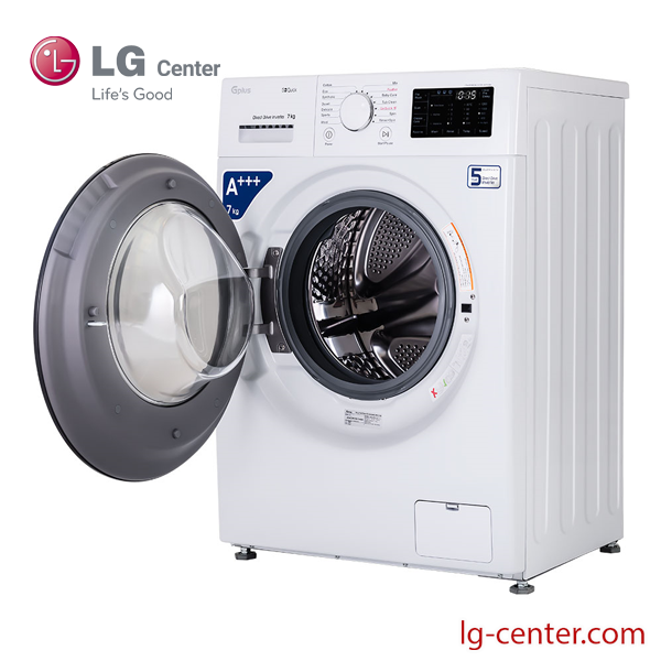 ماشین لباسشویی 7 کیلویی جی‌پلاس مدل GWM-L730W - فروشگاه اینترنتی ال جی سنتر