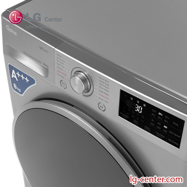 ماشین لباسشویی 8 کیلویی جی‌پلاس مدل L870S - فروشگاه اینترنتی ال جی سنتر