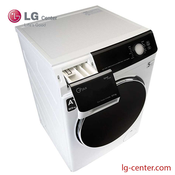 ماشين لباسشويی جی پلاس 10.5 کیلویی مدل GWM-M104W - فروشگاه اینترنتی ال جی سنتر