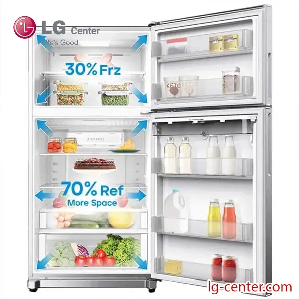 یخچال فریزر بالا دوو سری پرادا 28 فوت مدل TMI-30SS - فروشگاه اینترنتی ال جی سنتر